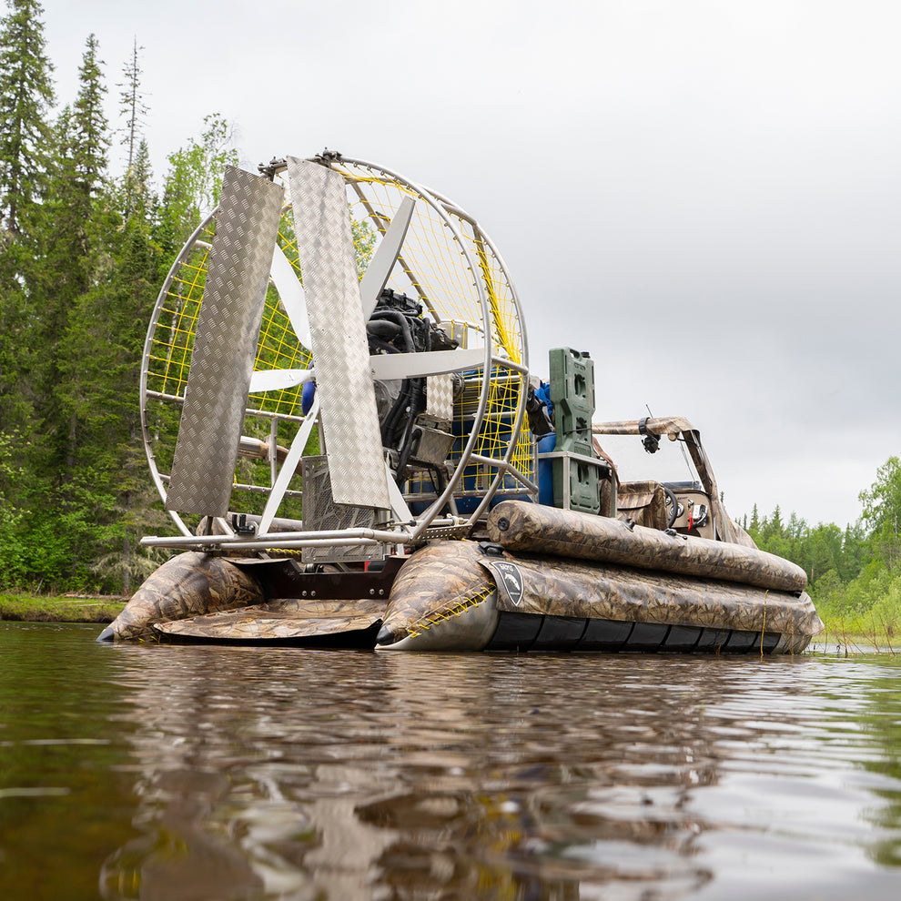 Bereg Airboat 560 - 132HP All-Terrain Boat Ice Snow Land Water ...